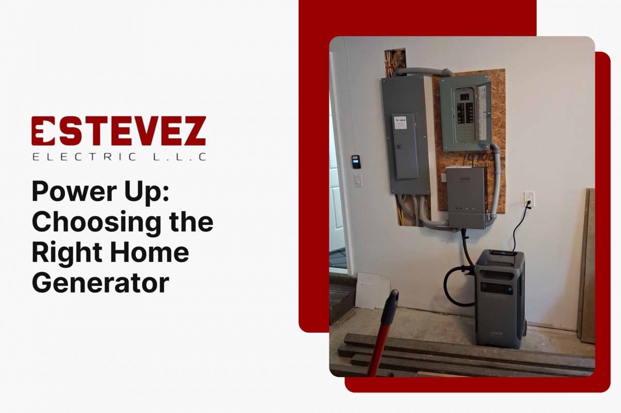 Power Up: Choosing the Right Home Generator - Residential and Commercial Electrician